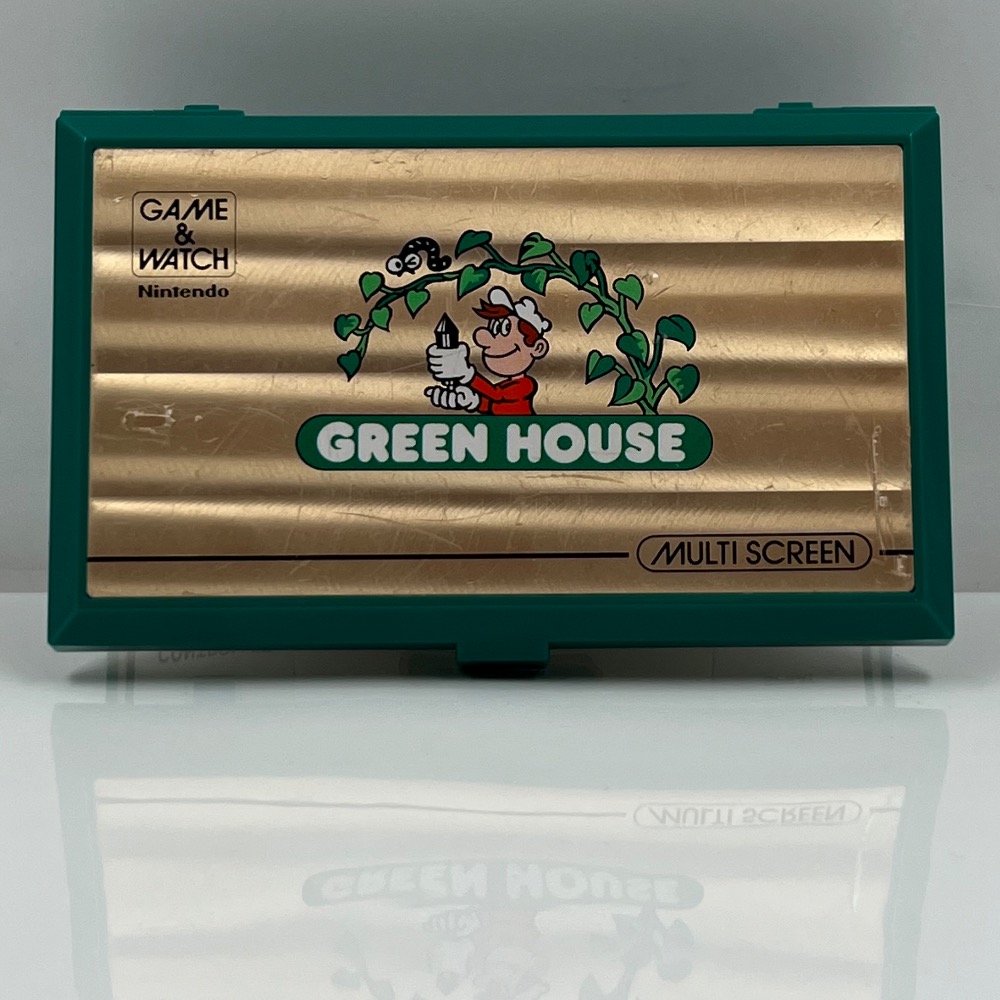 Pre-owned NINTENDO GAME & WATCH GREEN HOUSE GH-54 1982 - Own4Less